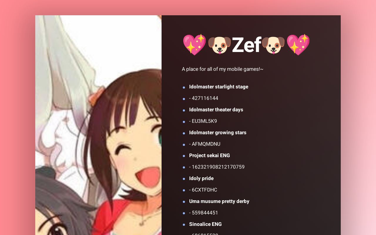 Zef's game room
